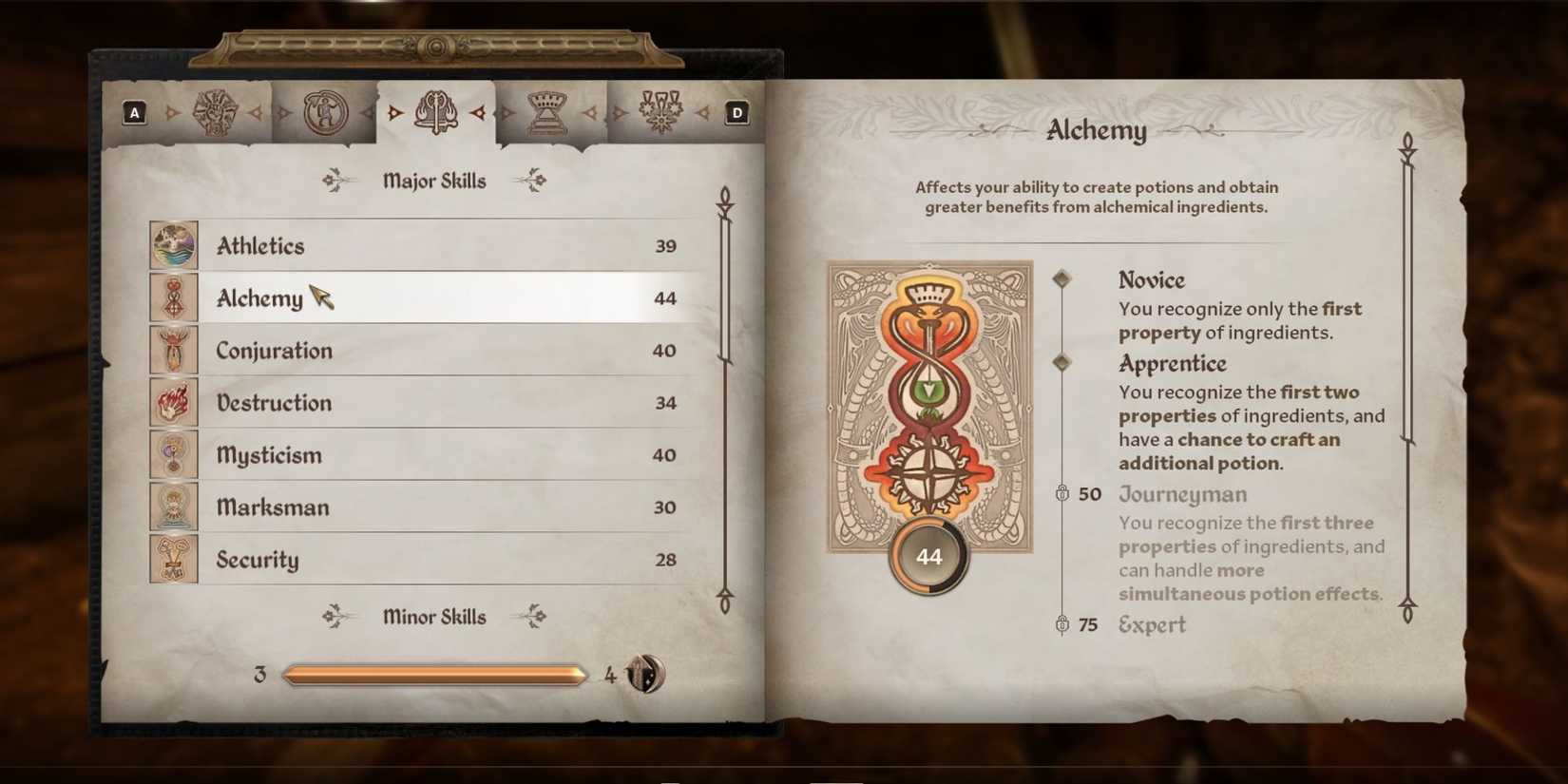 Every Skill In Elder Scrolls IV: Oblivion
