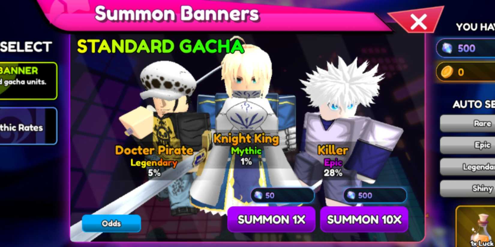 Best Units In Anime Rangers X (Tier List)