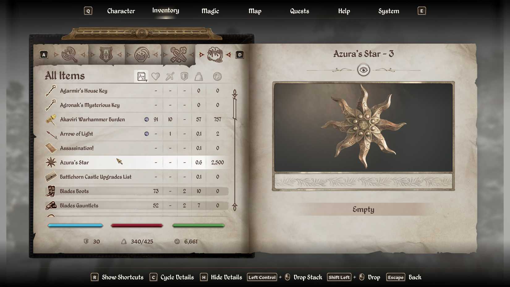 Azura's Star Location in Oblivion Remastered