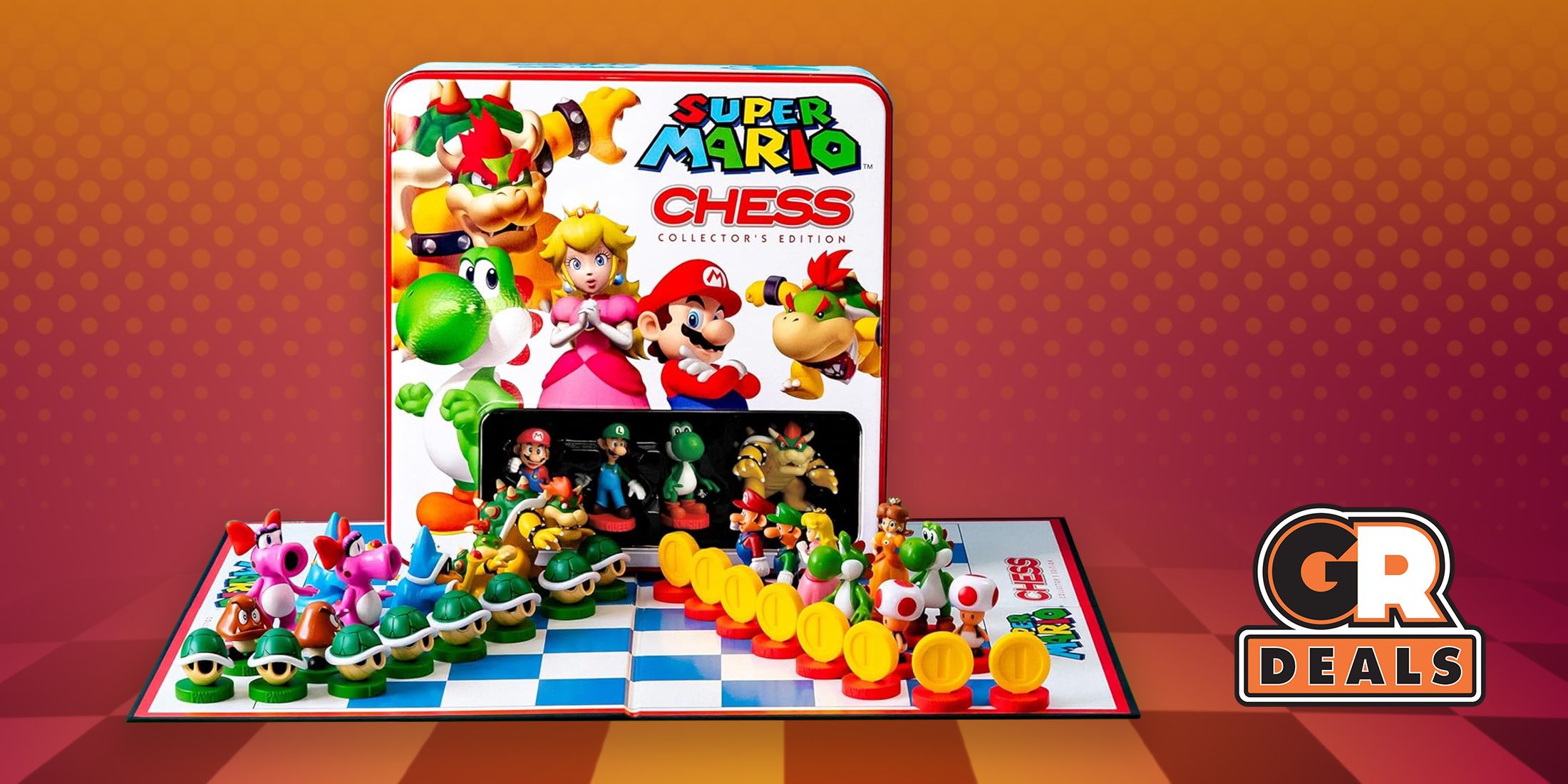 Grab The Super Mario Chess Set Collector’s Edition While It Lasts