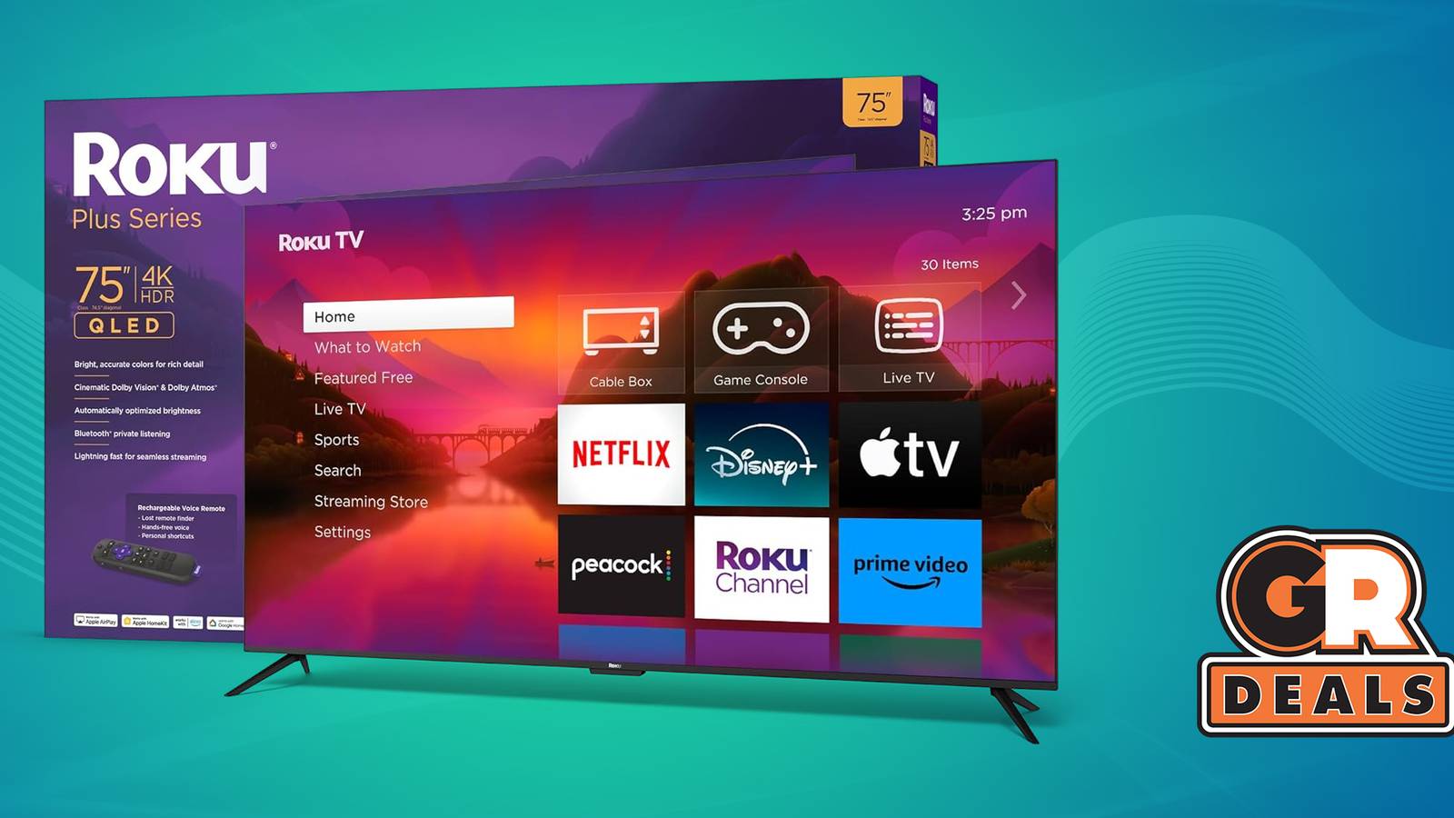 Save $50 on This 75-inch Roku Smart TV