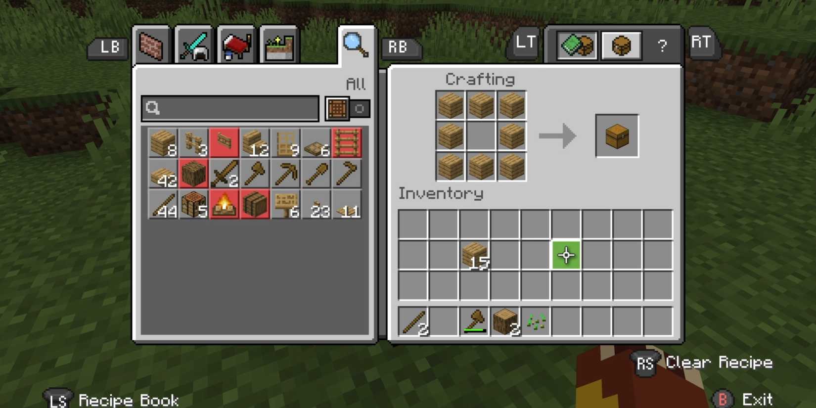 How to Craft a Chest in Minecraft
