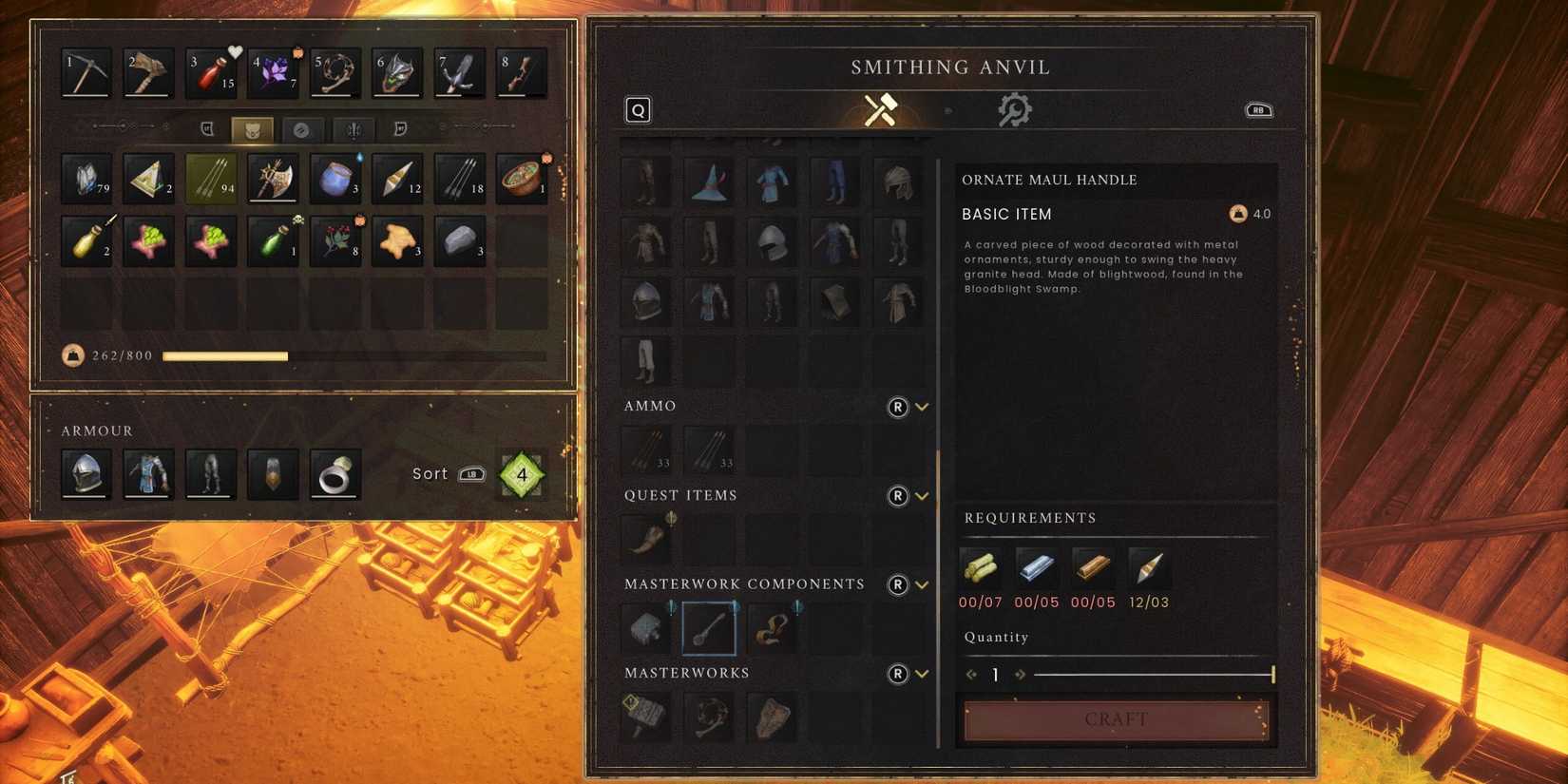 Granite Maul Blueprint Location in RuneScape Dragonwilds