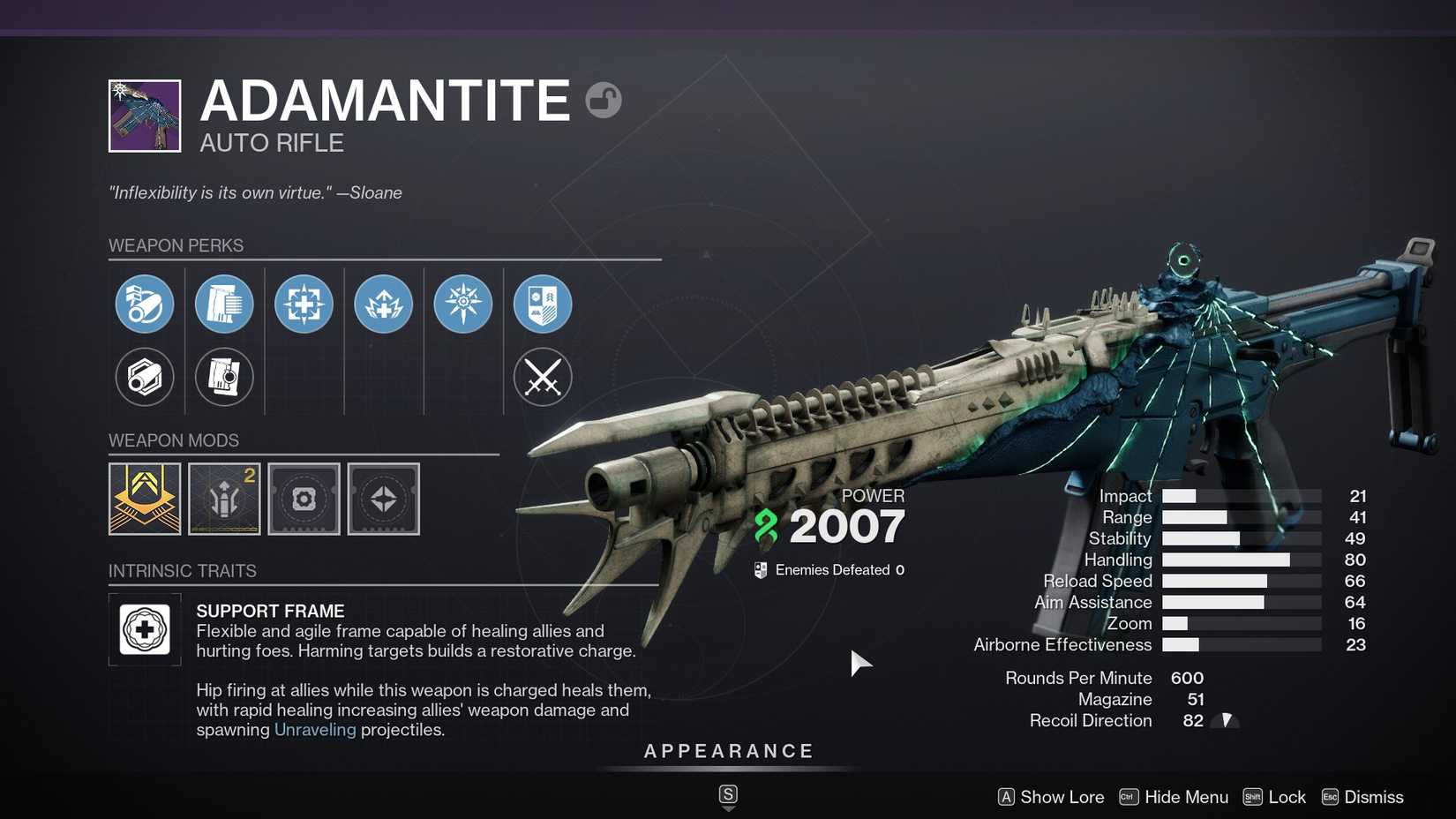 Destiny 2: Adamantite God Roll Guide