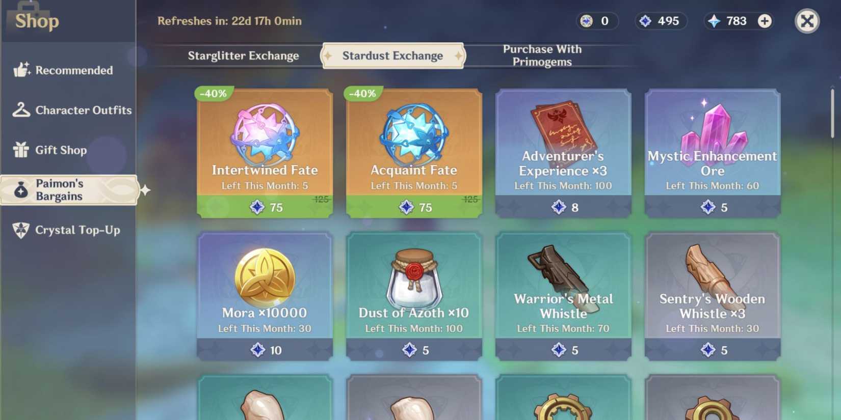 How To Use Stardust & Starglitter In Genshin Impact