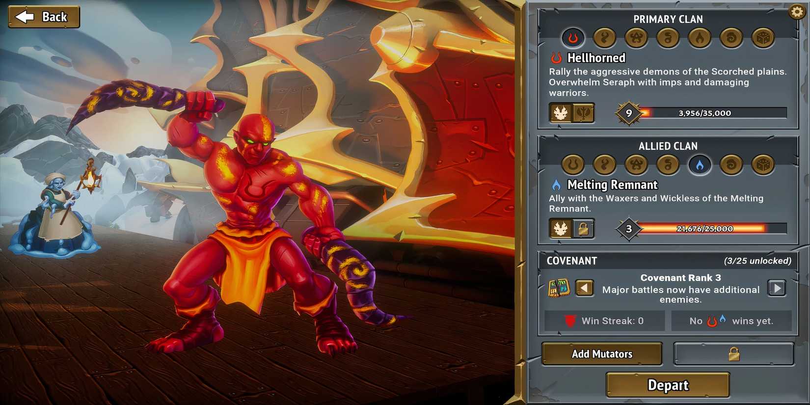 The Strongest Monster Train Clans