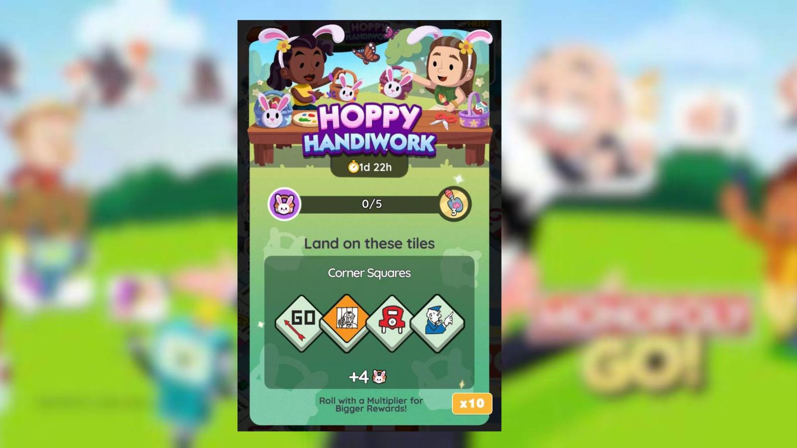 Monopoly GO: Hoppy Handiwork Rewards And Milestones