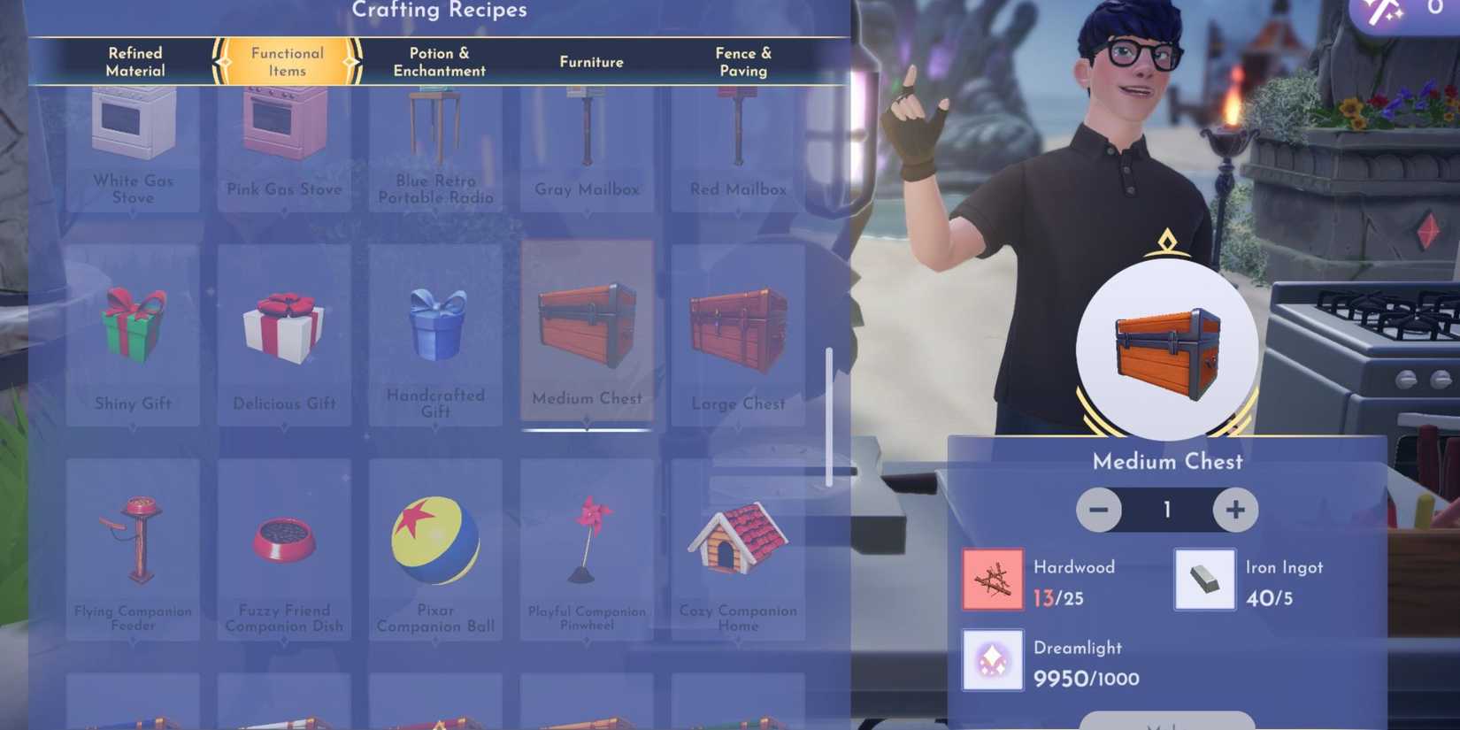 Disney Dreamlight Valley: How to Increase Chest Storage