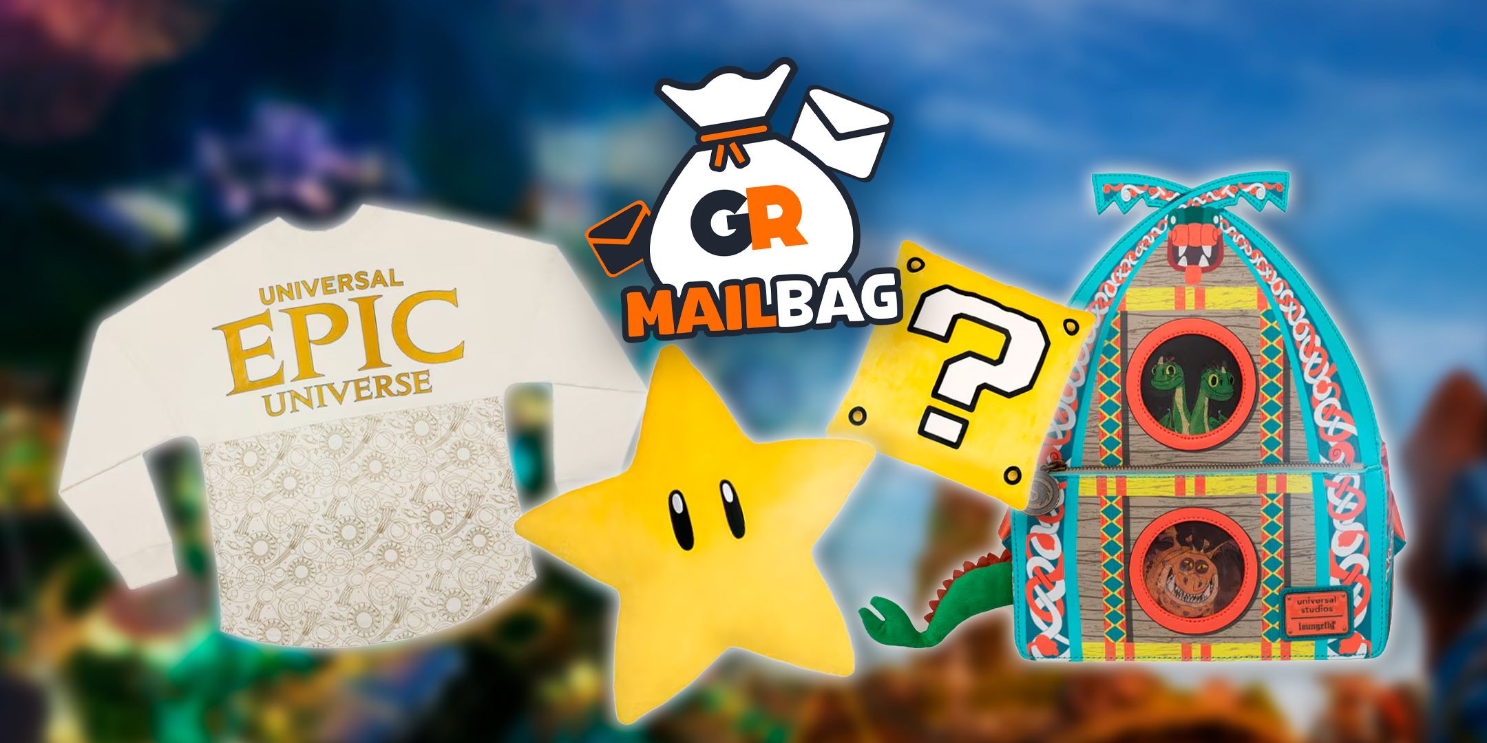 Universal's Epic Universe Merch Gift Box Unboxing - Game Rant Mailbag