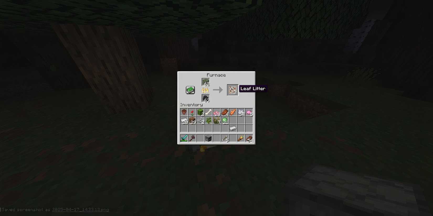 Minecraft: How to Get and Use Leaf Litter