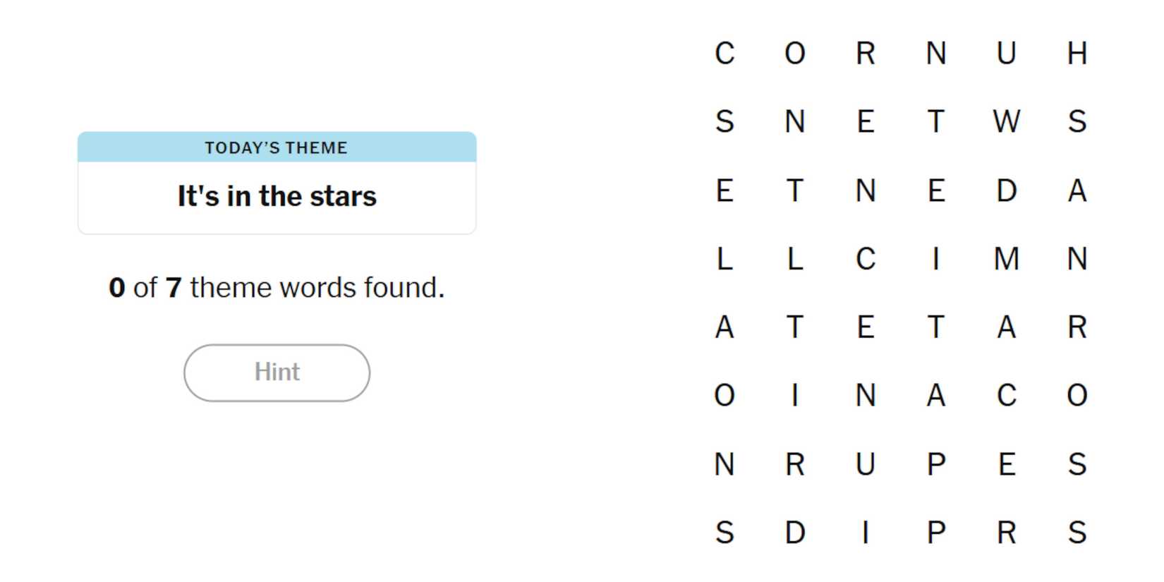 NYTs Strands Hints, Tips, and Answers for Today, April 25, 2025