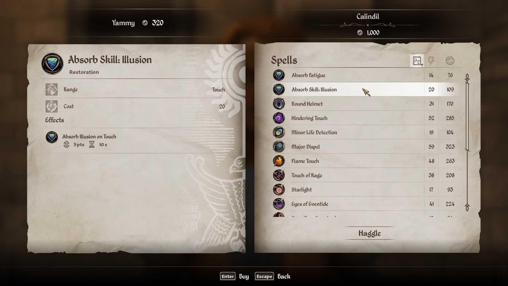 Where to Buy Restoration Spells in Oblivion Remastered