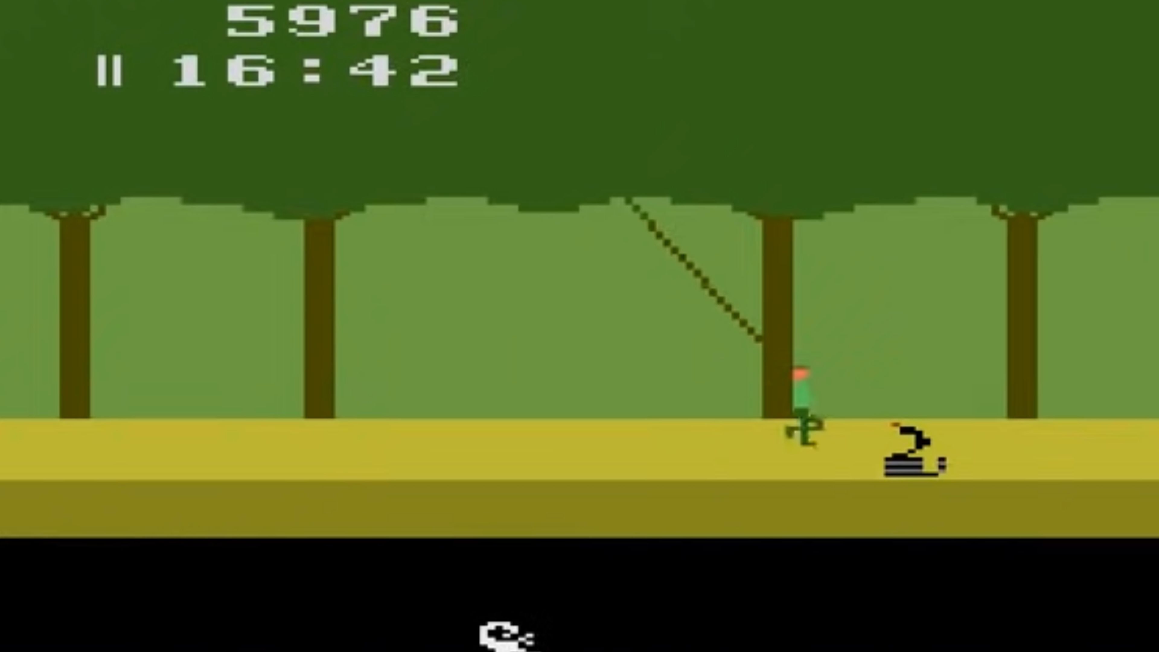 Atari Pit Fall Wallpaper Pitfall II 2 Lost Caverns (Atari 2600)