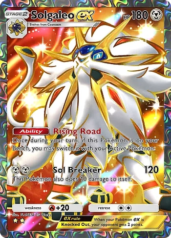 Pokemon TCG Pocket Solgaleo Pack Card List