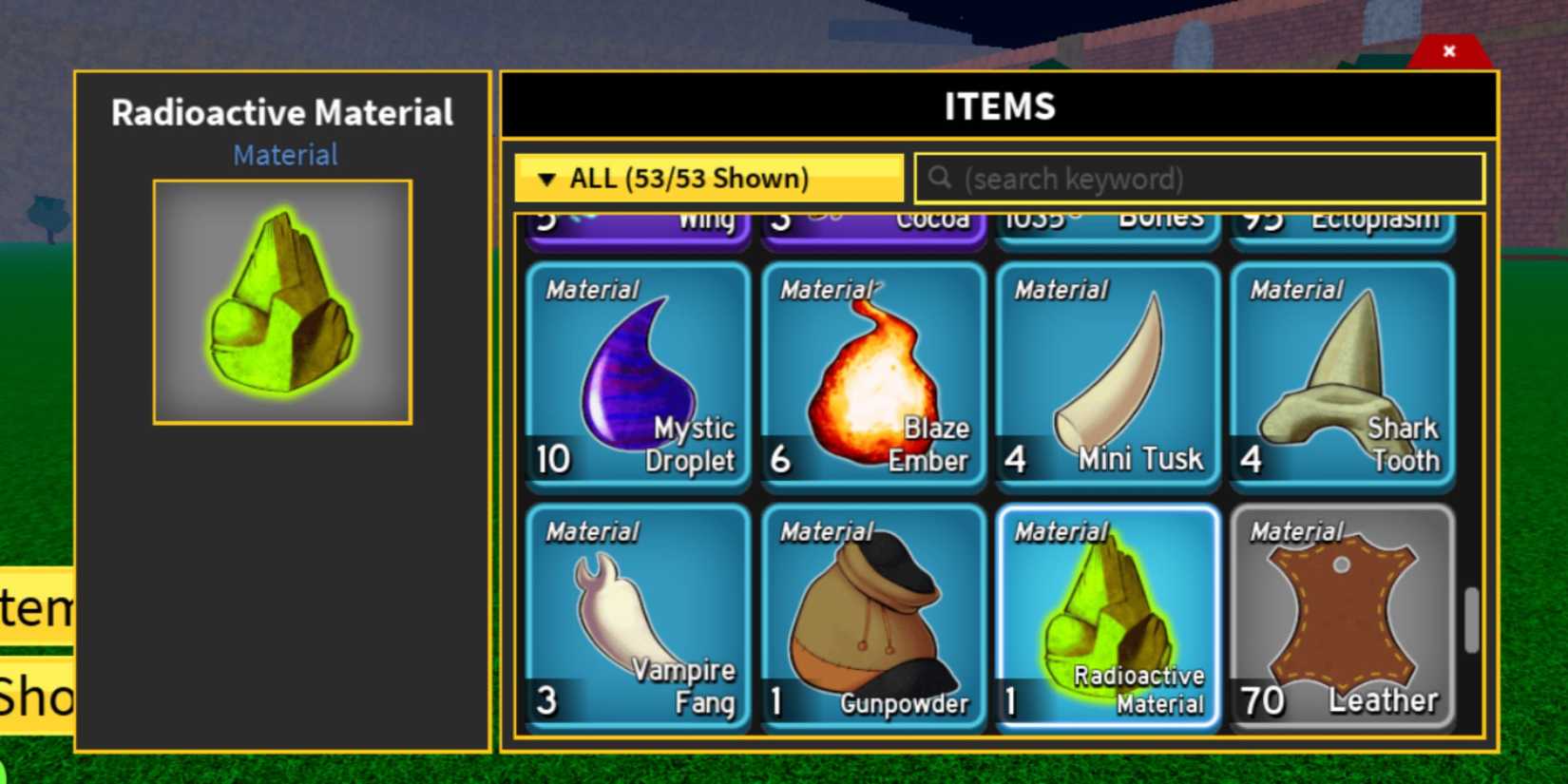 How to Get Radioactive Material in Blox Fruits