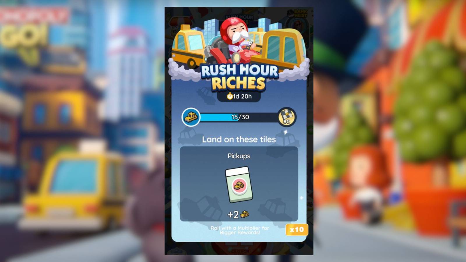 Monopoly GO: Rush Hour Riches Rewards And Milestones