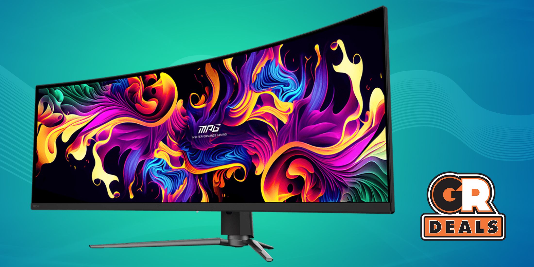 The Ultrawide MSI 49-Inch Curved OLED Gaming Monitor Discounted On Amazon