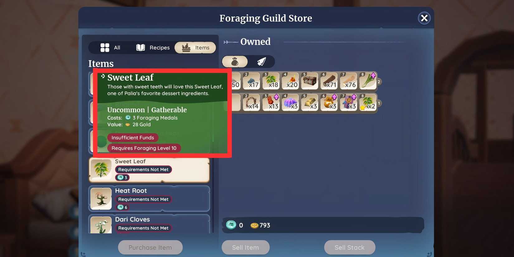 Palia: Where to Find Sweet Leaf