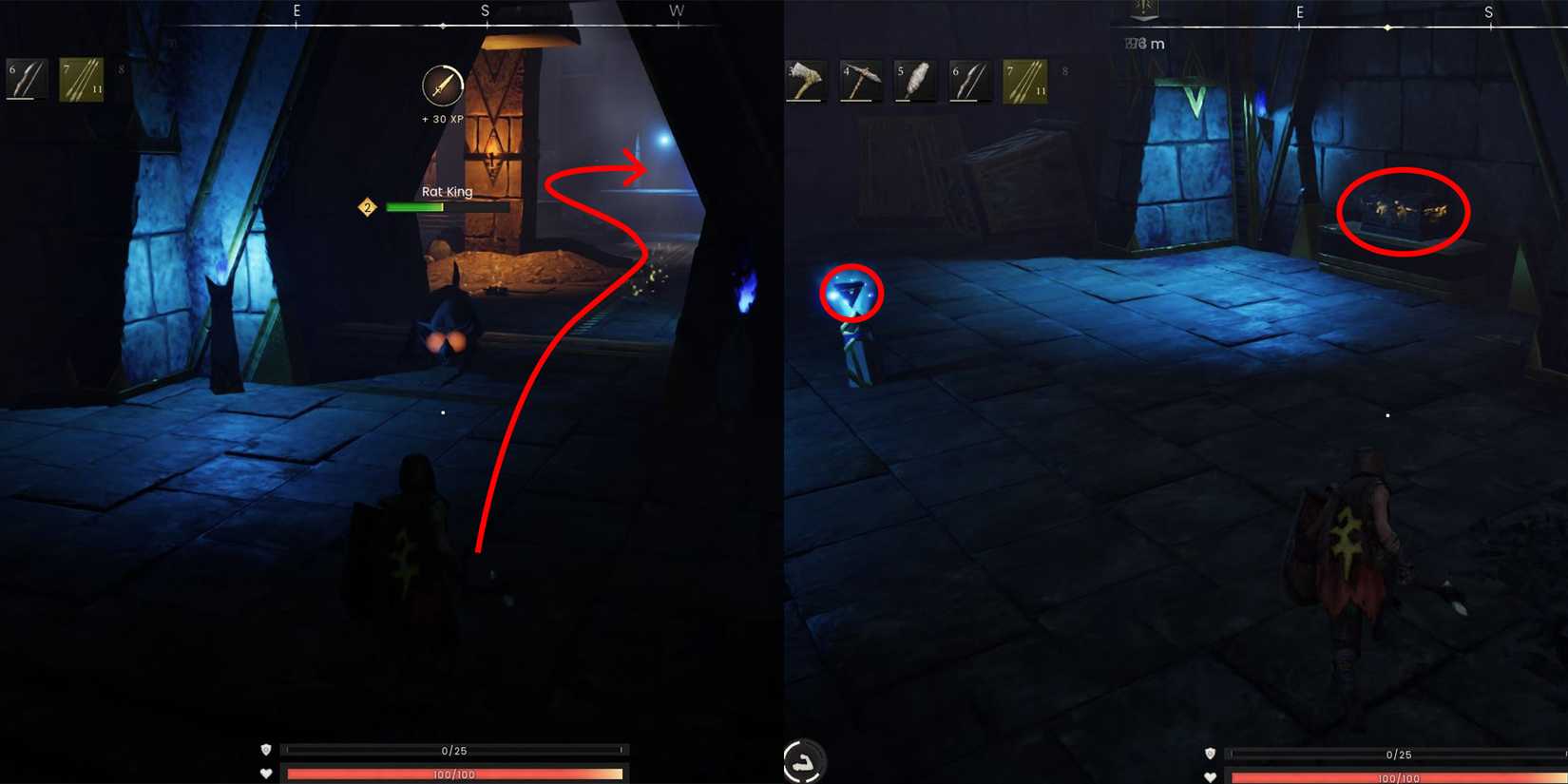 Blue-Flame Door Location In RuneScape: Dragonwilds (Whispering Swamp’s Vault)