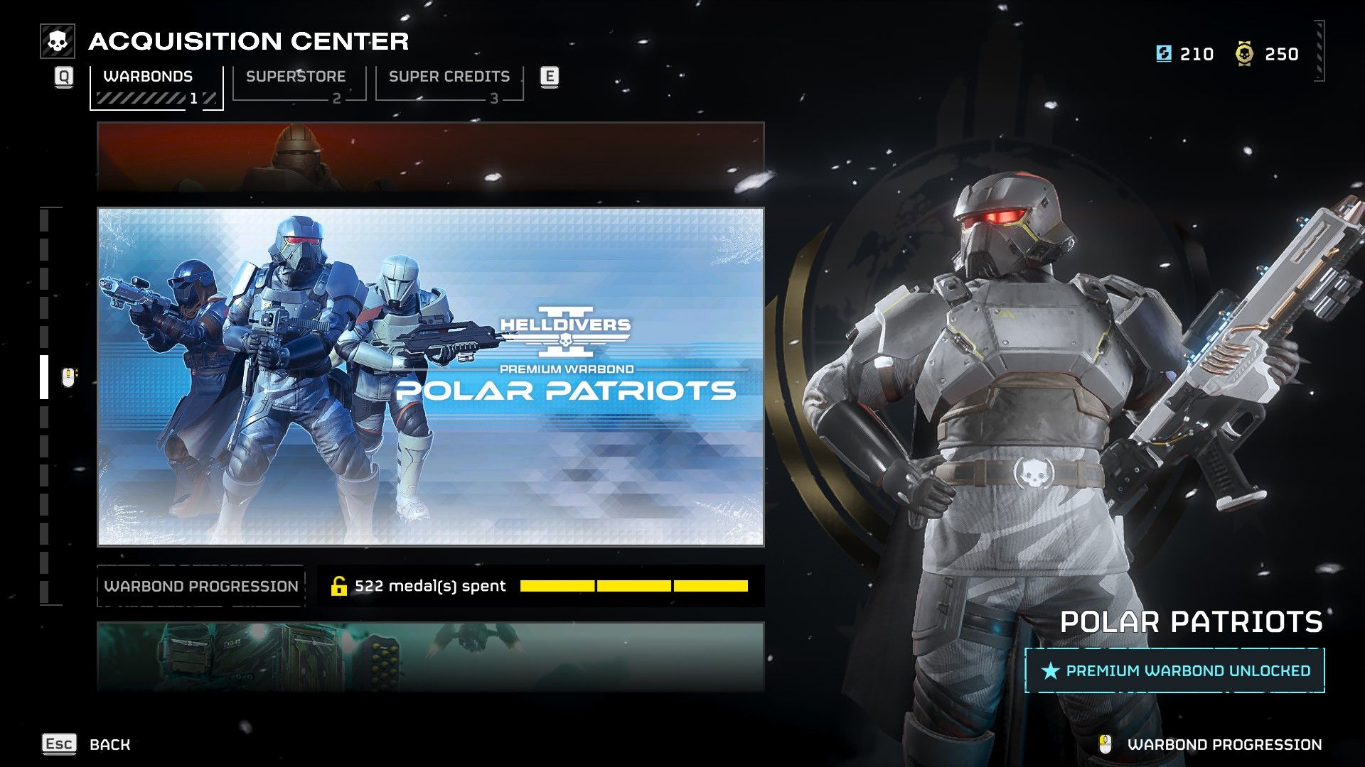 Helldivers 2: Warbond Tier List