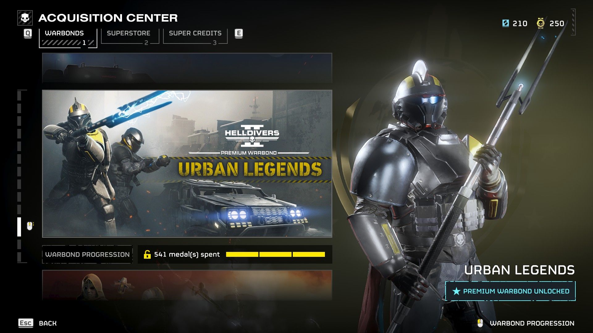 Helldivers 2: Warbond Tier List