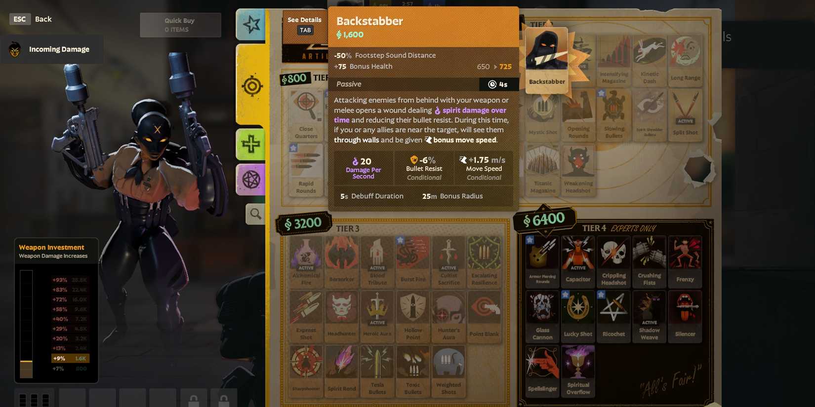 Deadlock: Best Weapon Items