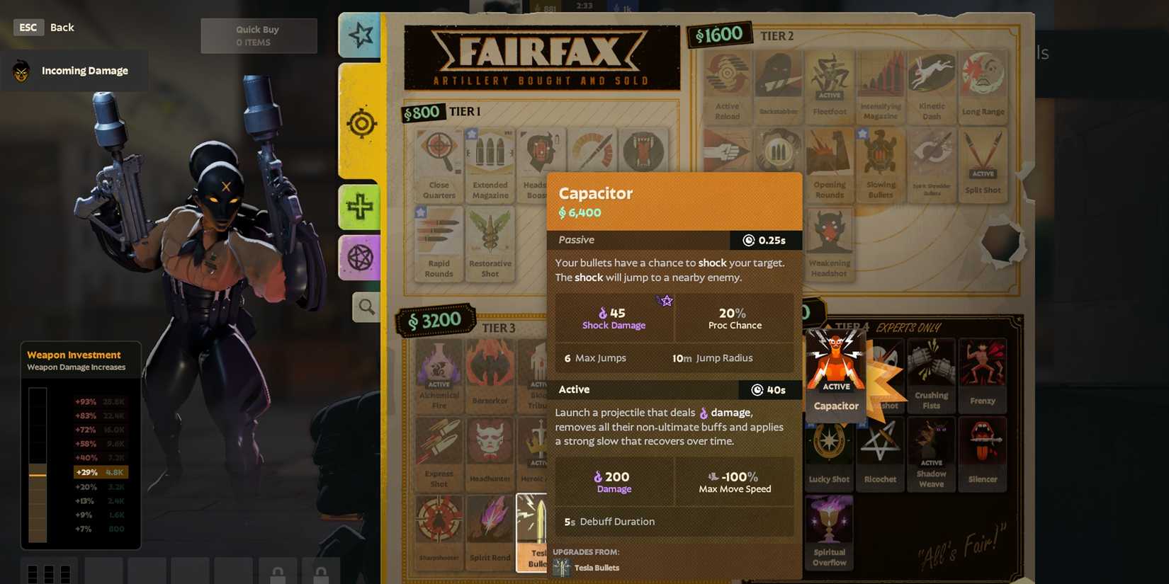 Deadlock: Best Weapon Items