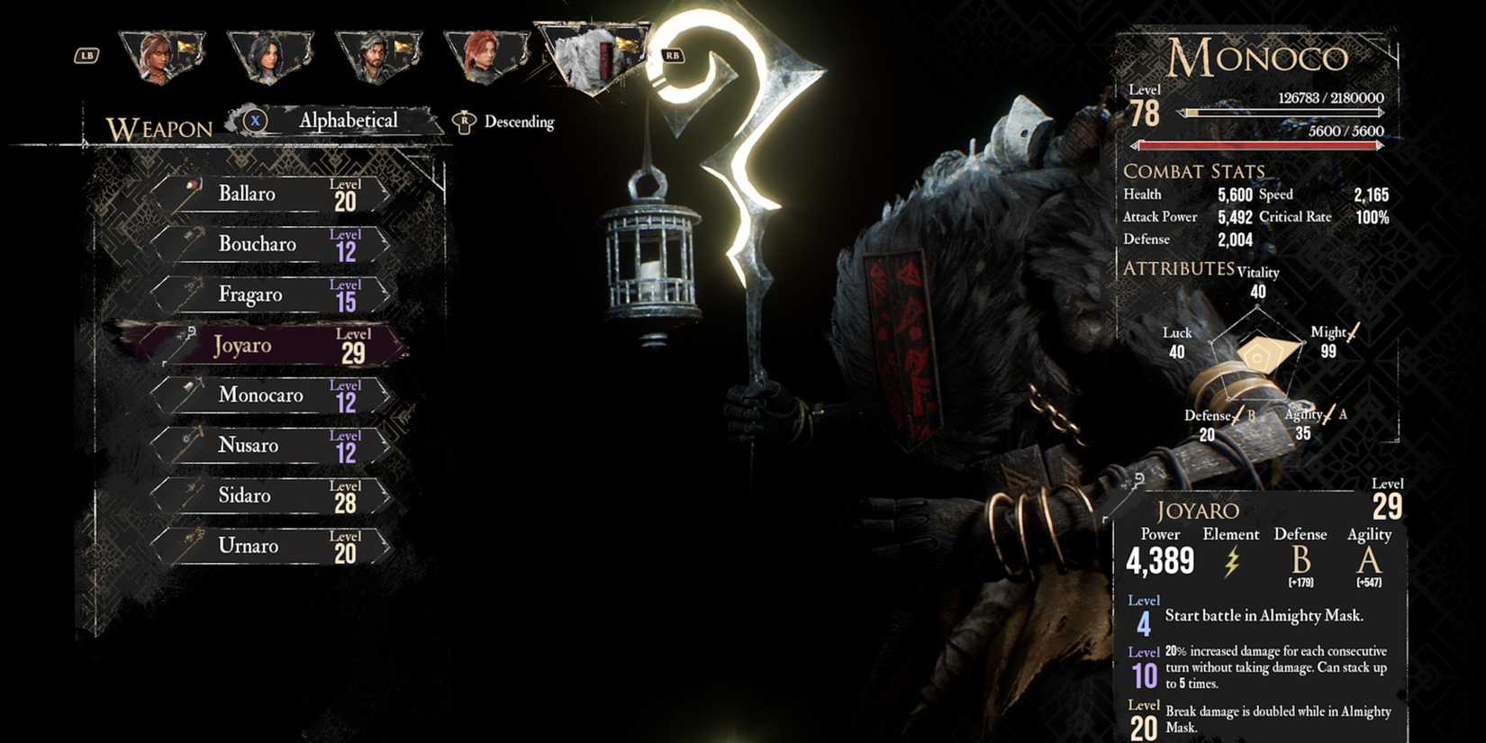 Best Monoco Weapons in Clair Obscur: Expedition 33