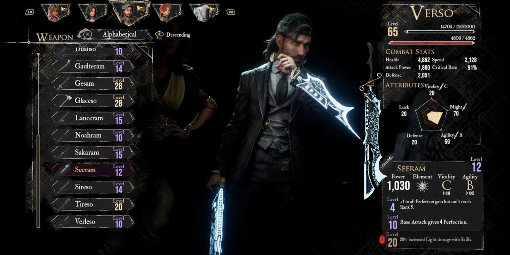 Best Verso Weapons In Clair Obscur Expedition 33