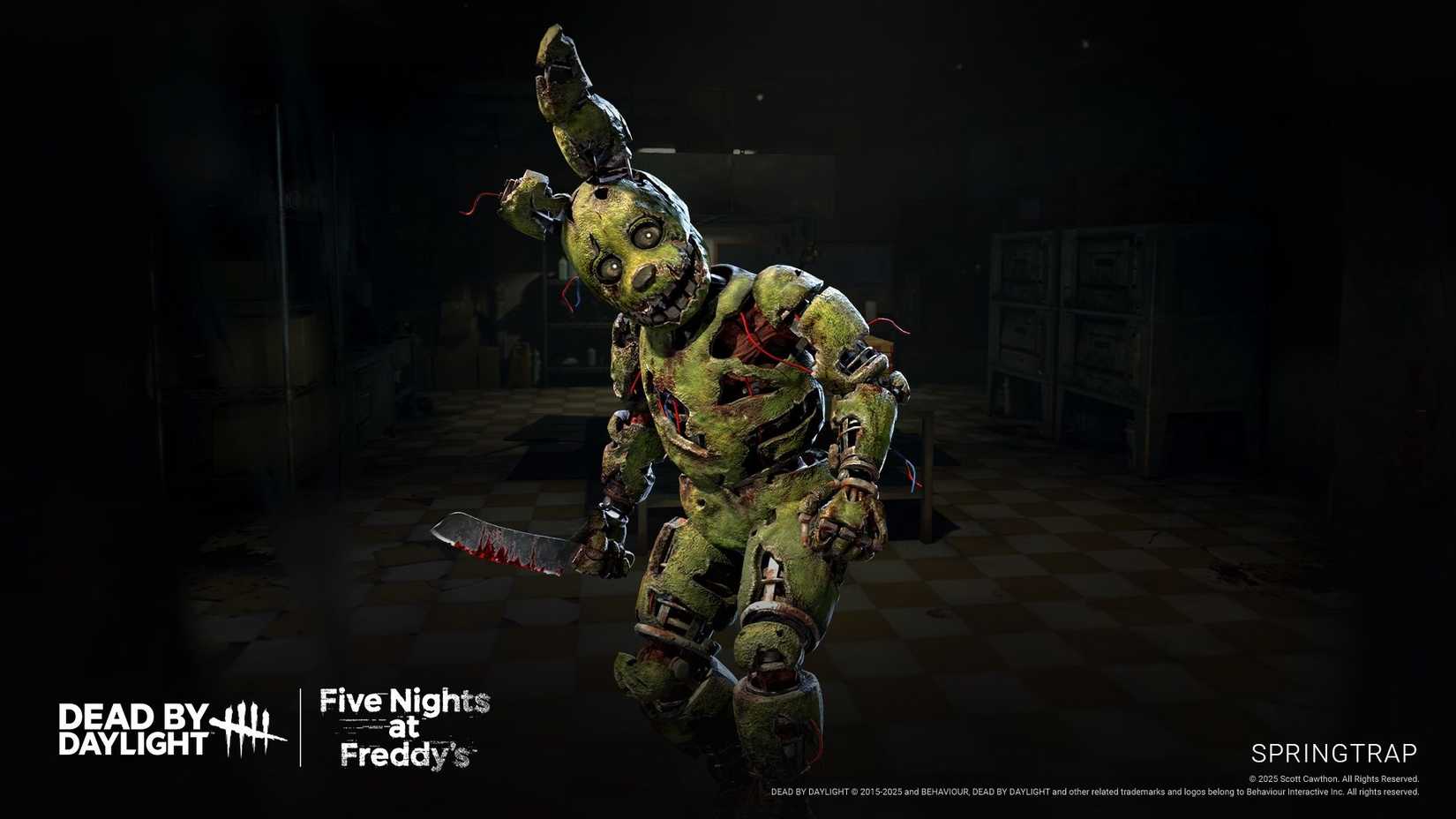 Dead by Daylight Springtrap (FNAF) Release Date, Power, and Skins