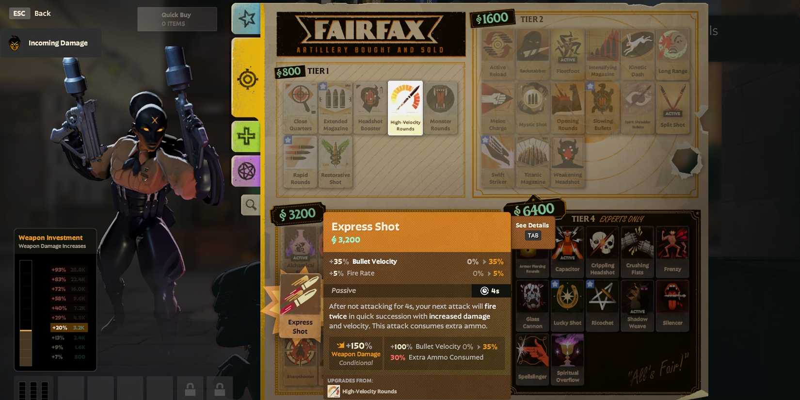 Deadlock: Best Weapon Items