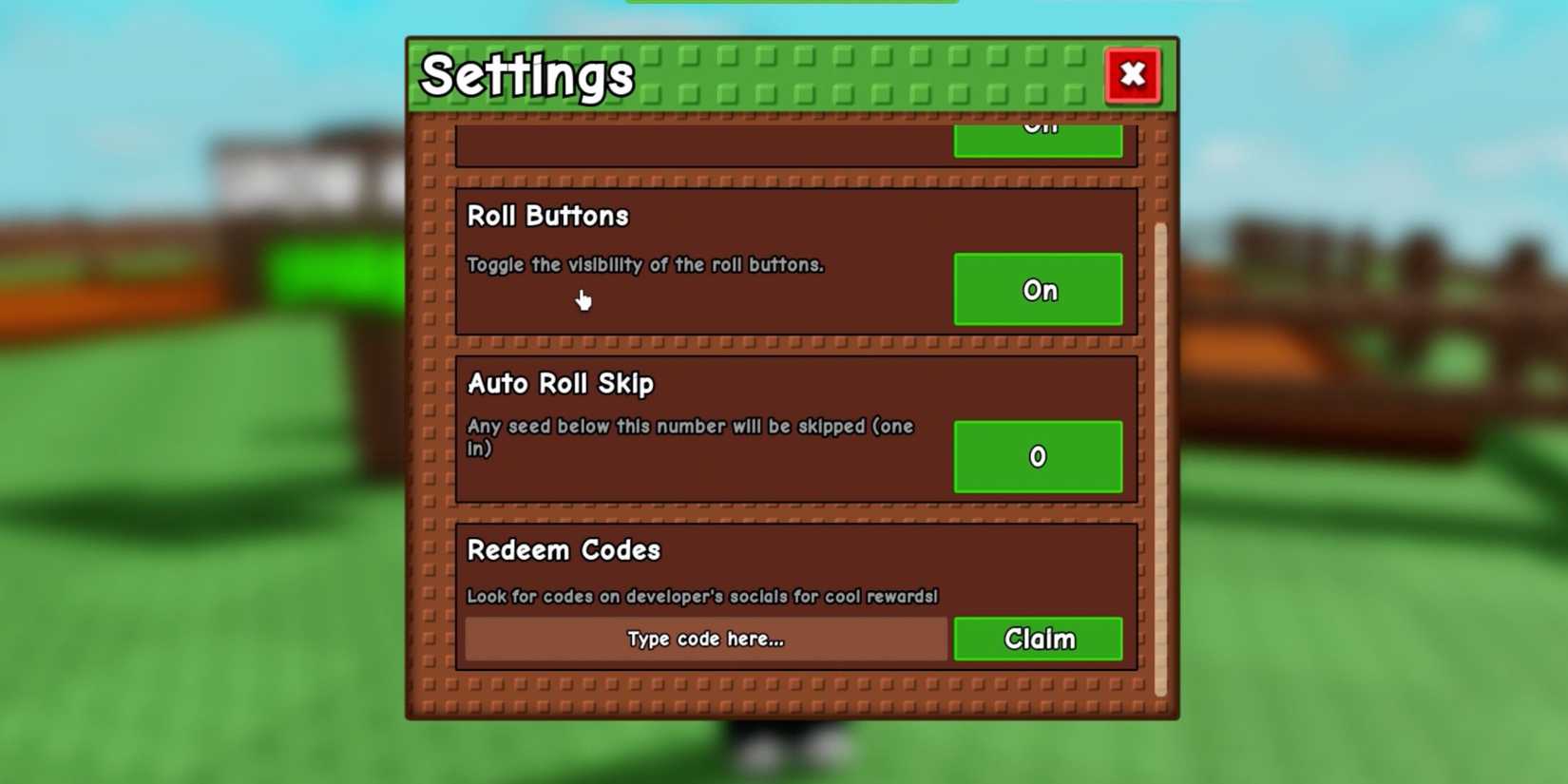 Roblox: Garden RNG Codes