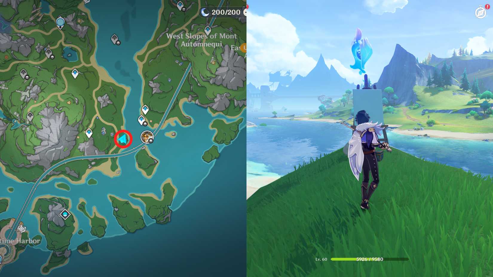 Genshin Impact: Beryl Region Hydroculus Locations