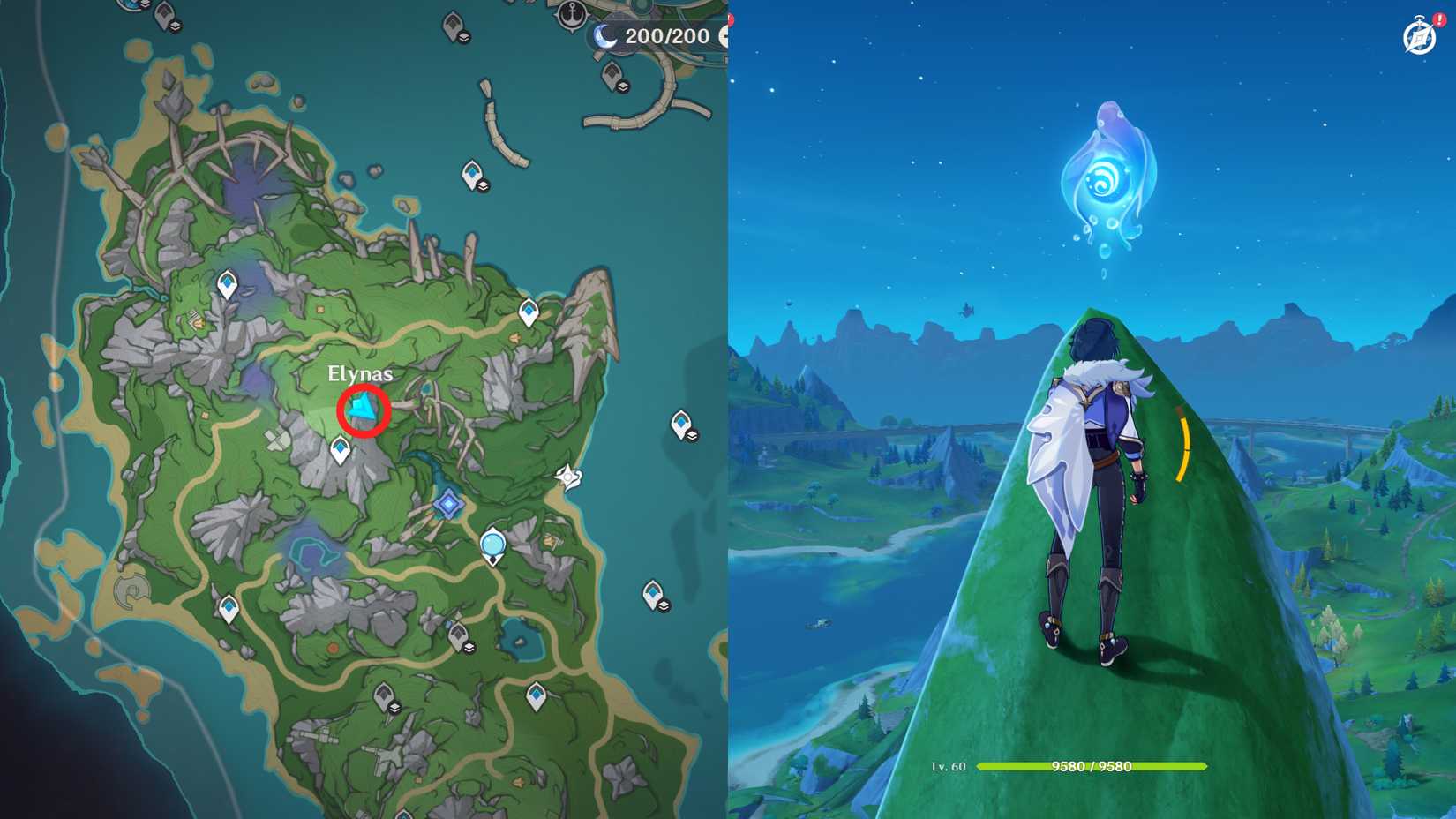 Genshin Impact: Beryl Region Hydroculus Locations