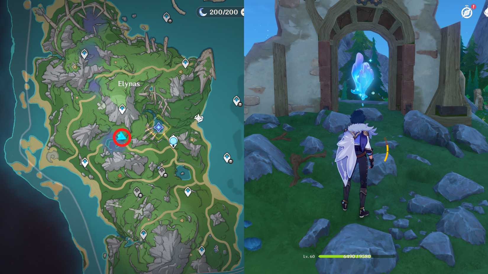 Genshin Impact: Beryl Region Hydroculus Locations