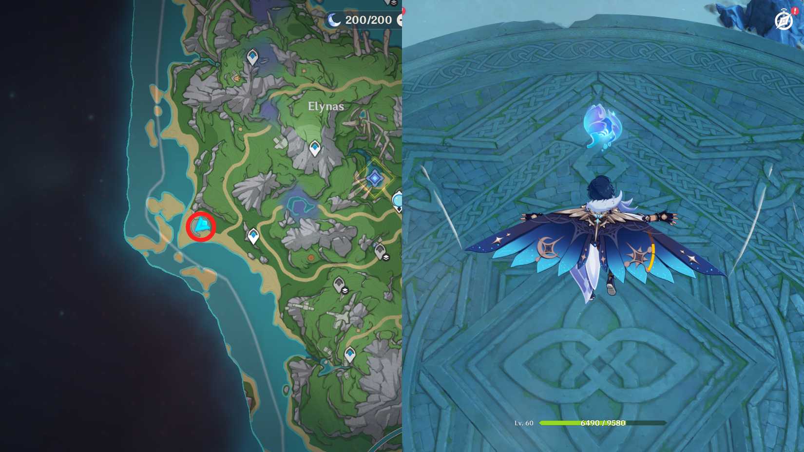 Genshin Impact: Beryl Region Hydroculus Locations