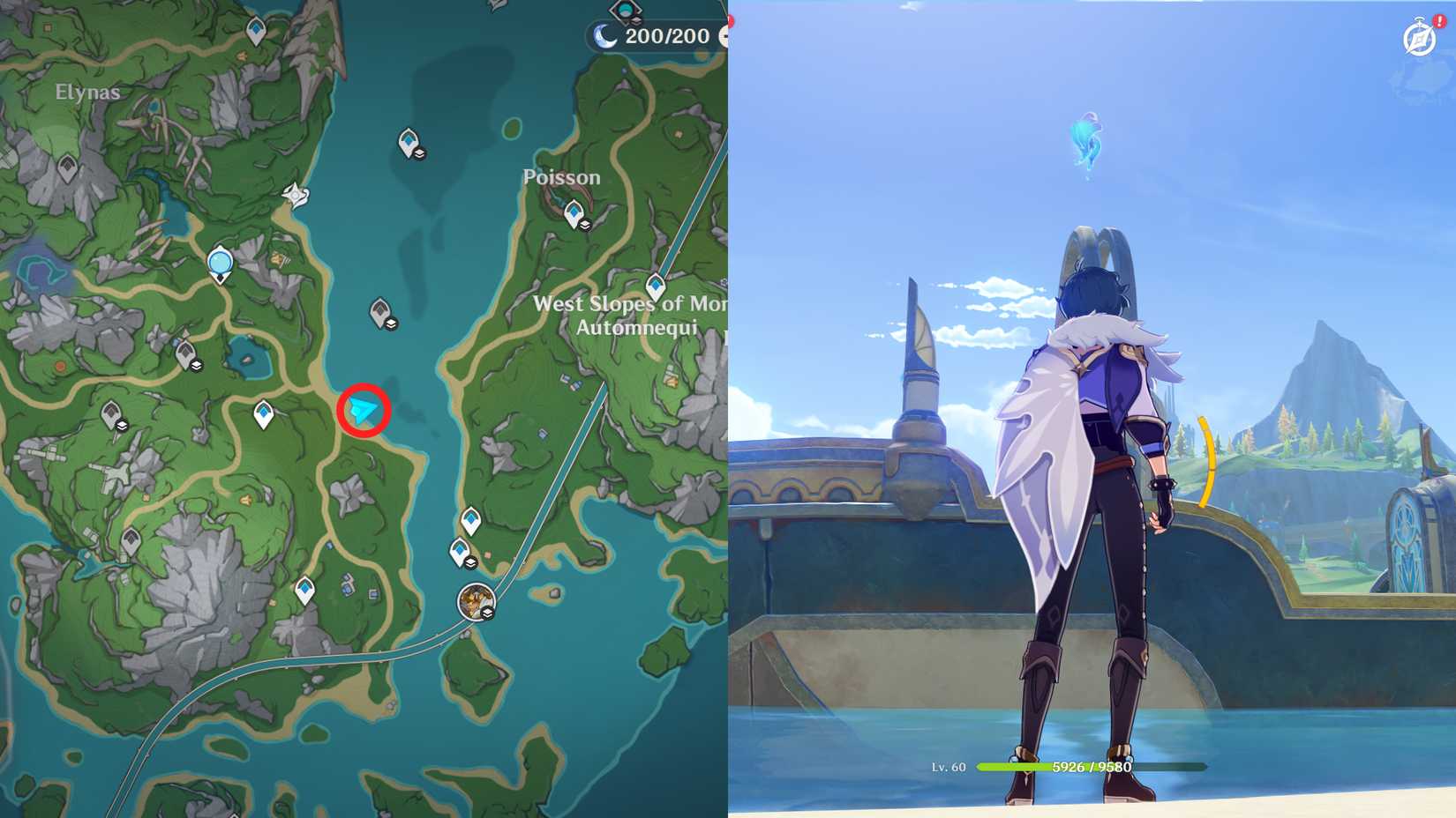 Genshin Impact: Beryl Region Hydroculus Locations