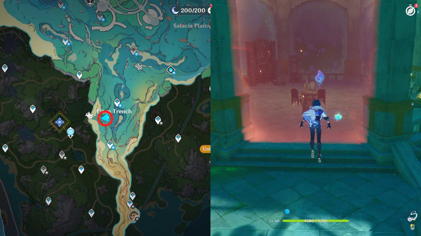 Genshin Impact: Beryl Region Hydroculus Locations