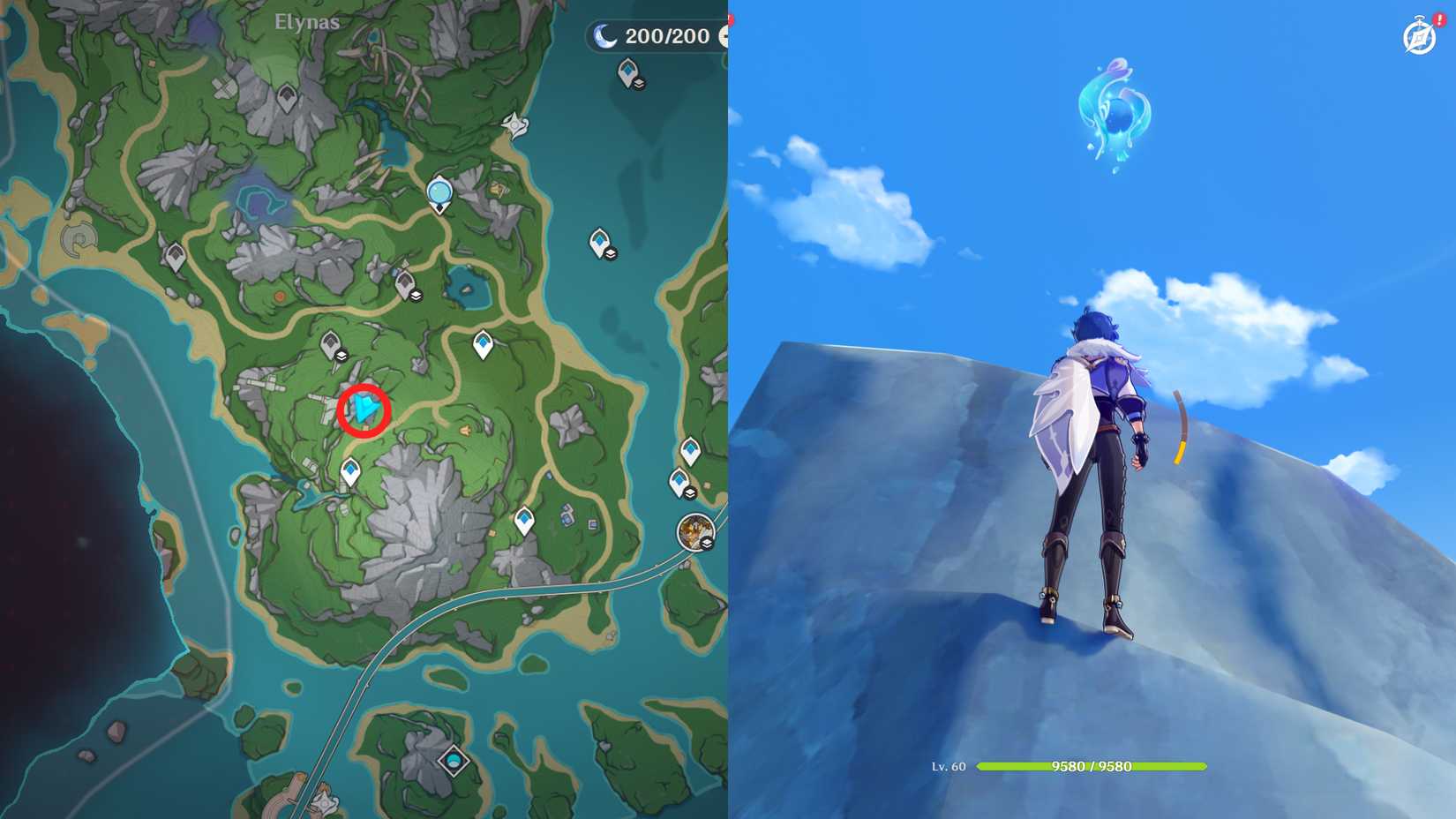 Genshin Impact: Beryl Region Hydroculus Locations