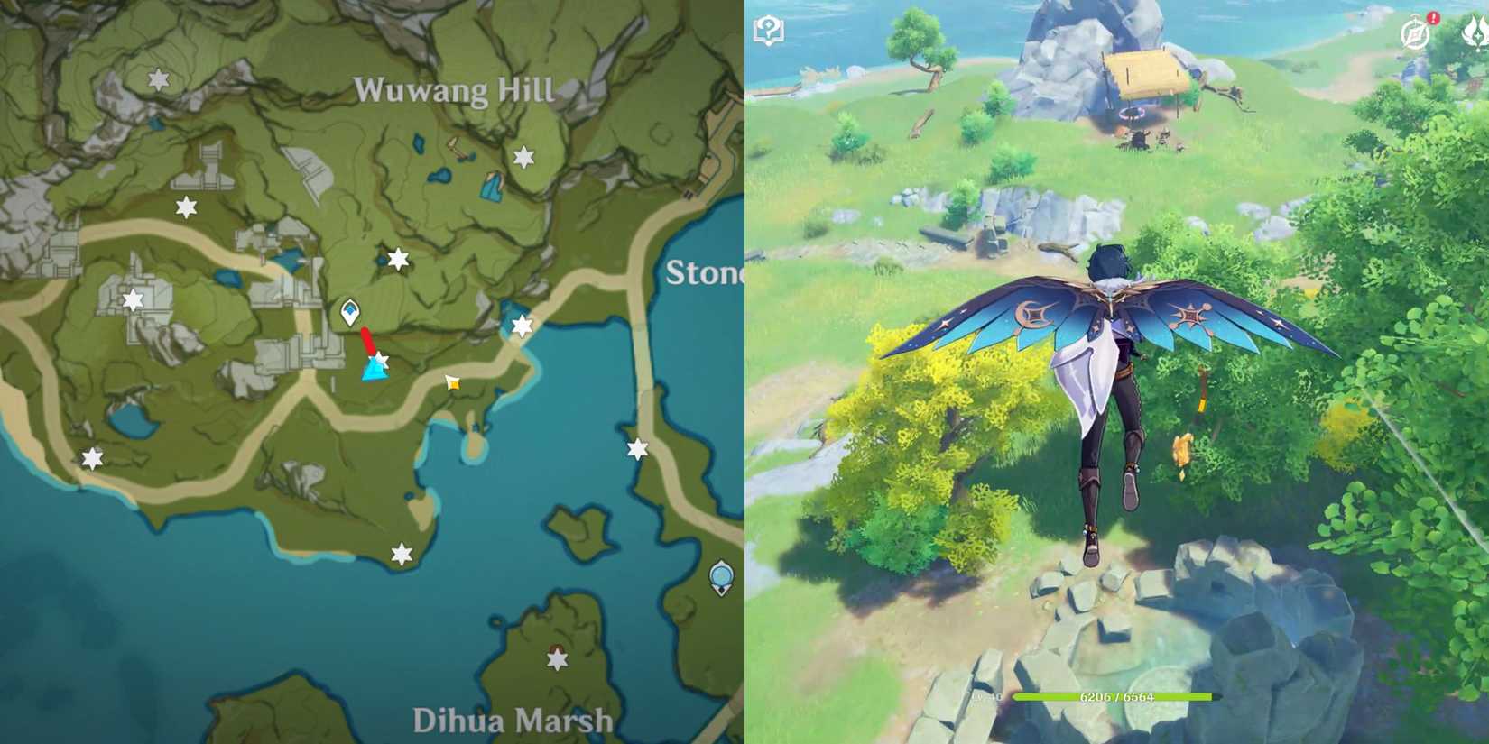 All Bishui Plain Geoculus Locations In Genshin Impact