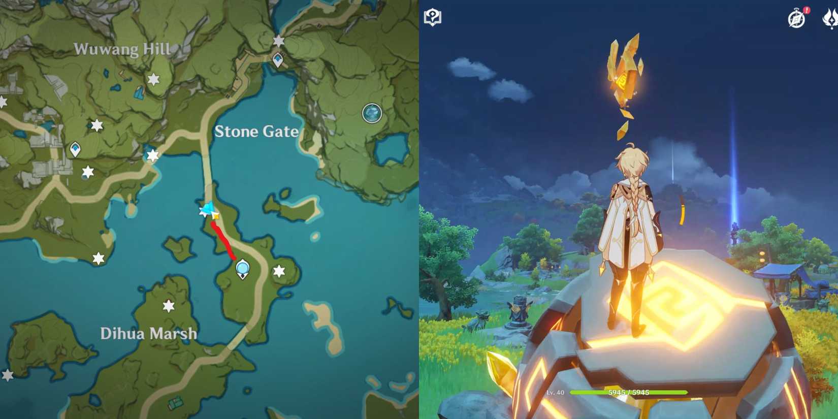 All Bishui Plain Geoculus Locations In Genshin Impact