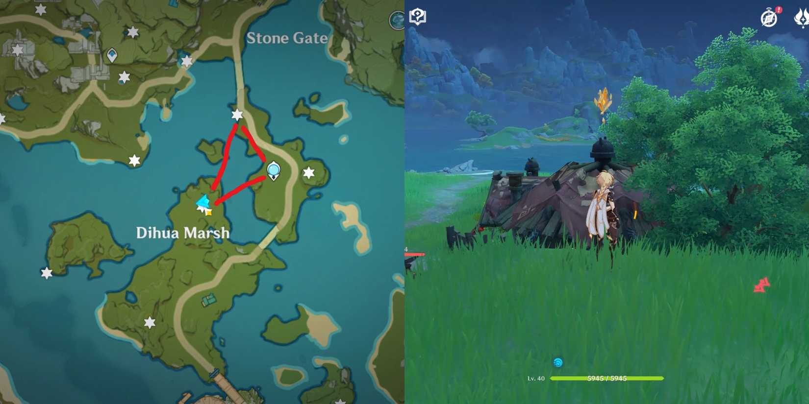 All Bishui Plain Geoculus Locations In Genshin Impact