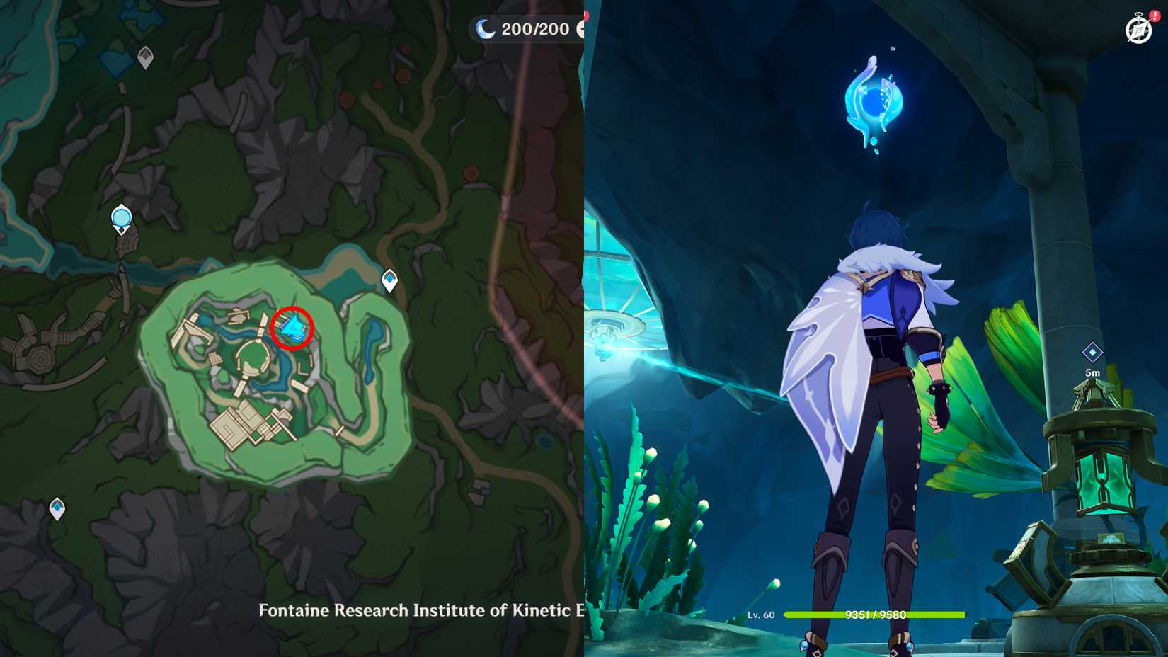 Fontaine Research Institute Hydroculus Locations in Genshin Impact