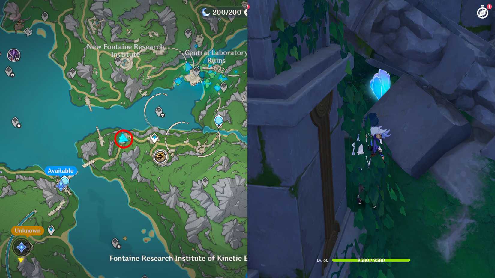 Fontaine Research Institute Hydroculus Locations in Genshin Impact