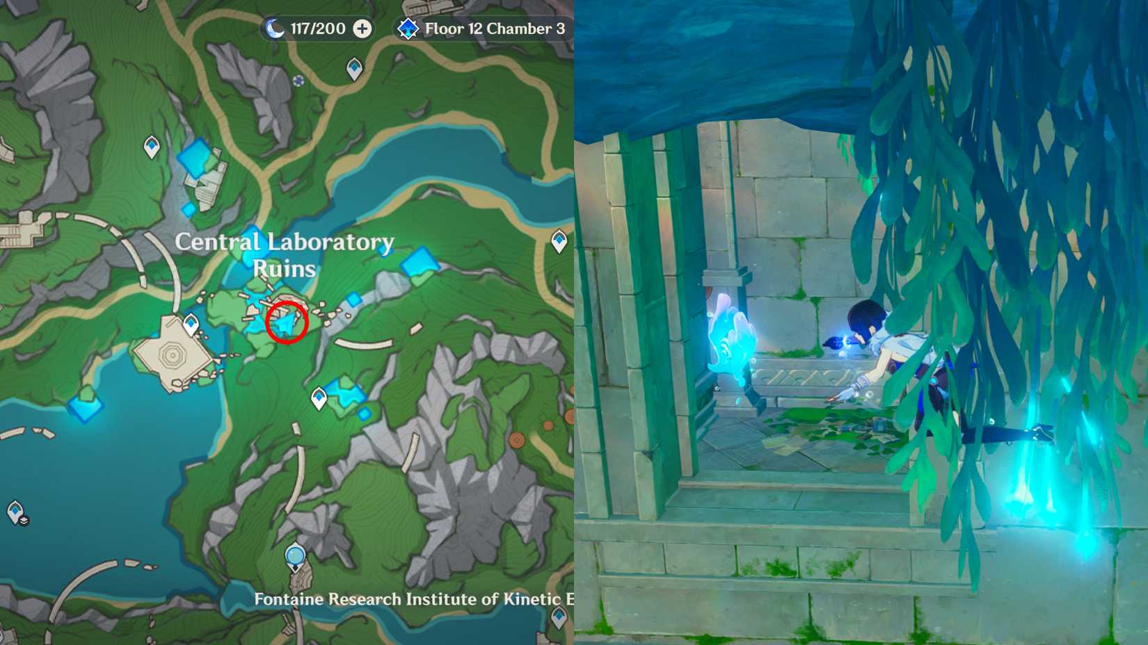 Fontaine Research Institute Hydroculus Locations in Genshin Impact