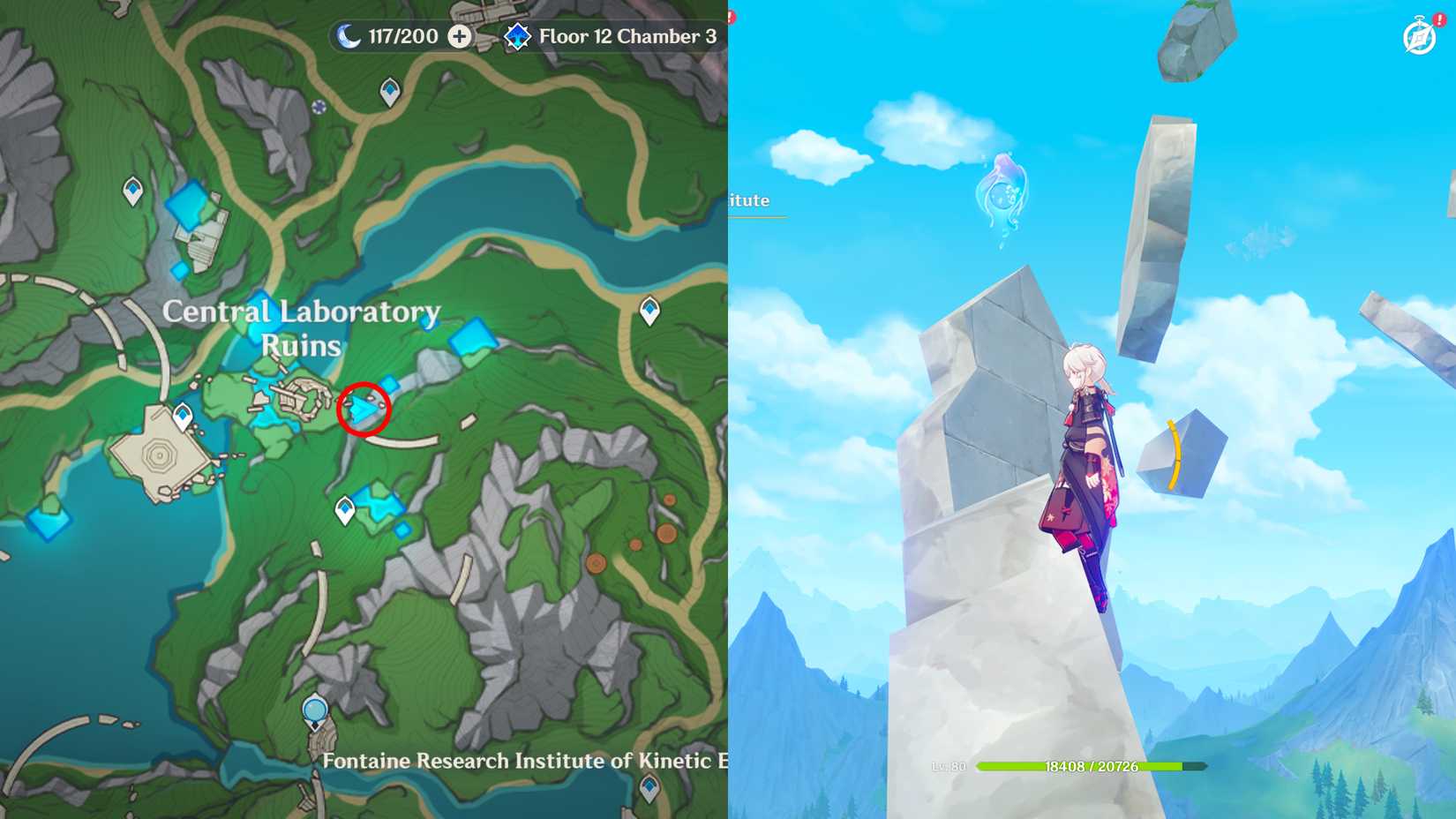 Fontaine Research Institute Hydroculus Locations in Genshin Impact