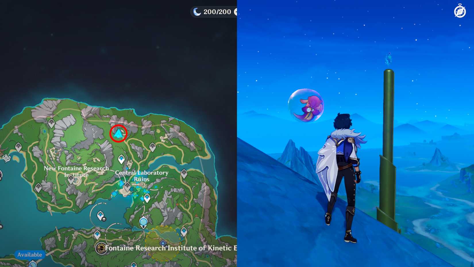 Fontaine Research Institute Hydroculus Locations in Genshin Impact