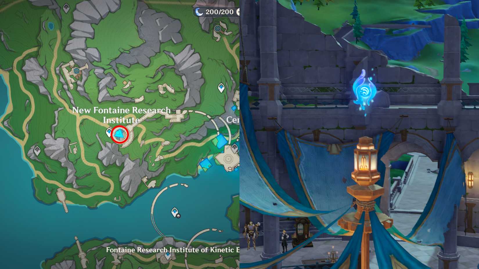 Fontaine Research Institute Hydroculus Locations in Genshin Impact