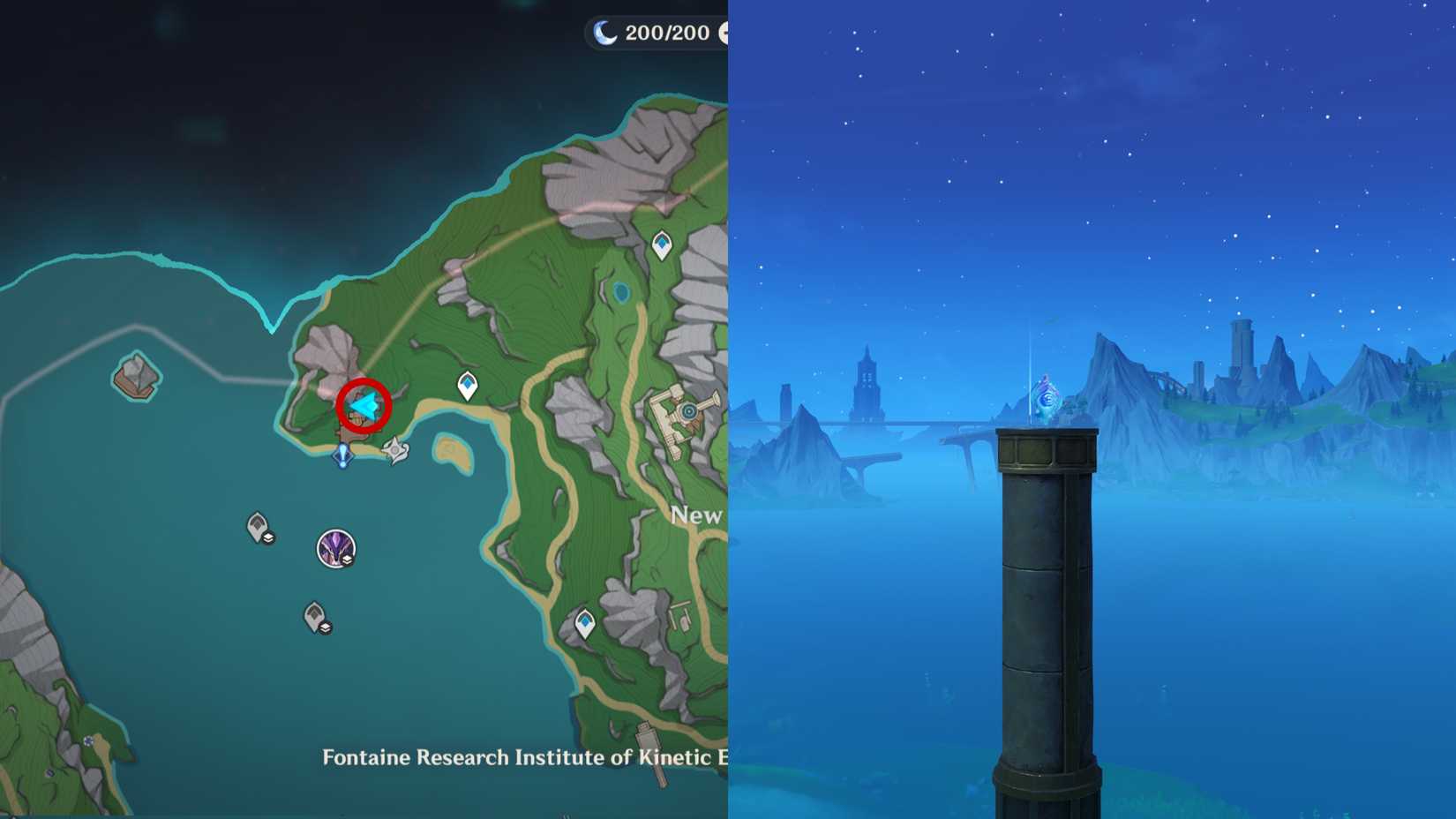 Fontaine Research Institute Hydroculus Locations in Genshin Impact
