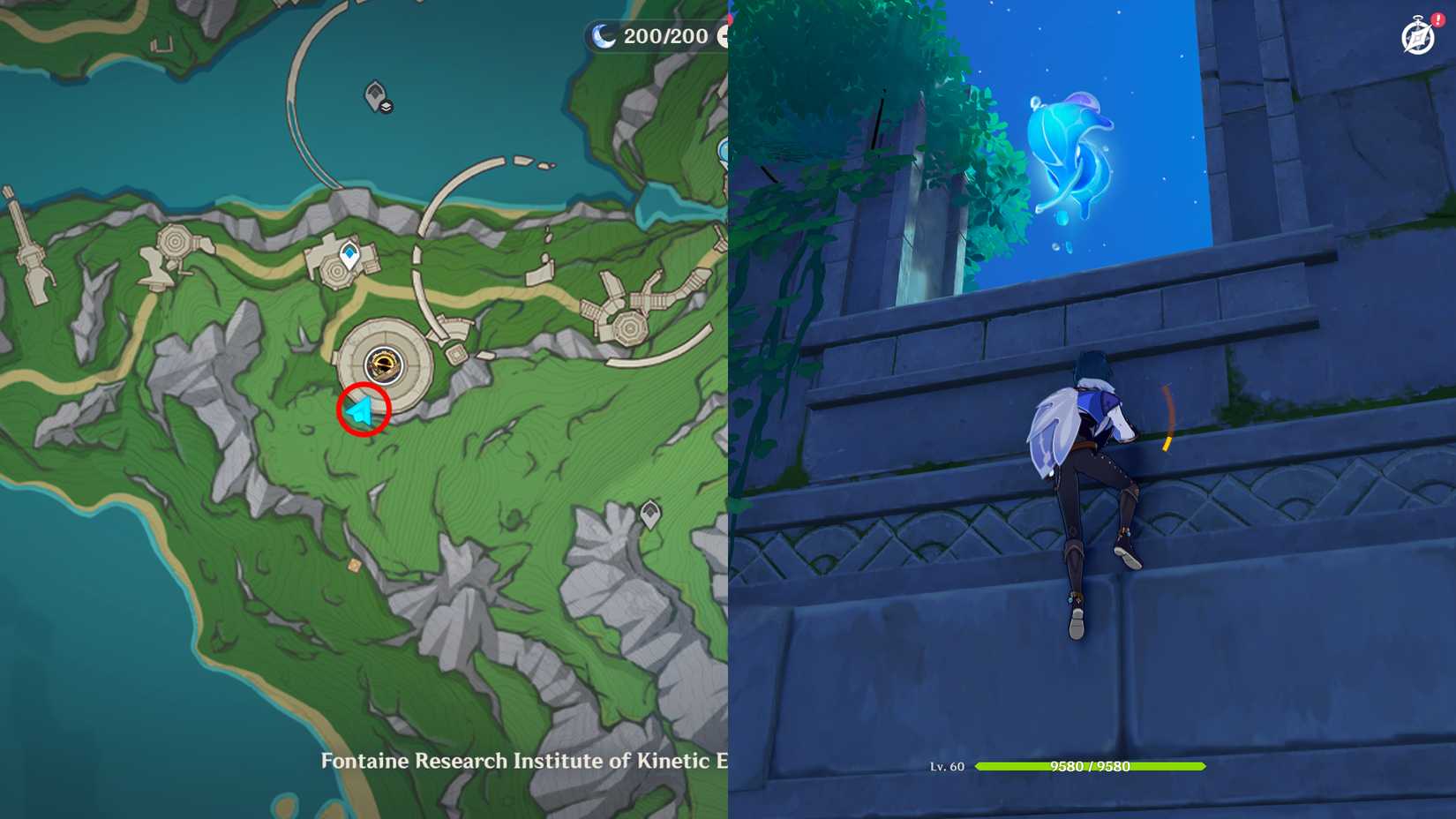 Fontaine Research Institute Hydroculus Locations in Genshin Impact